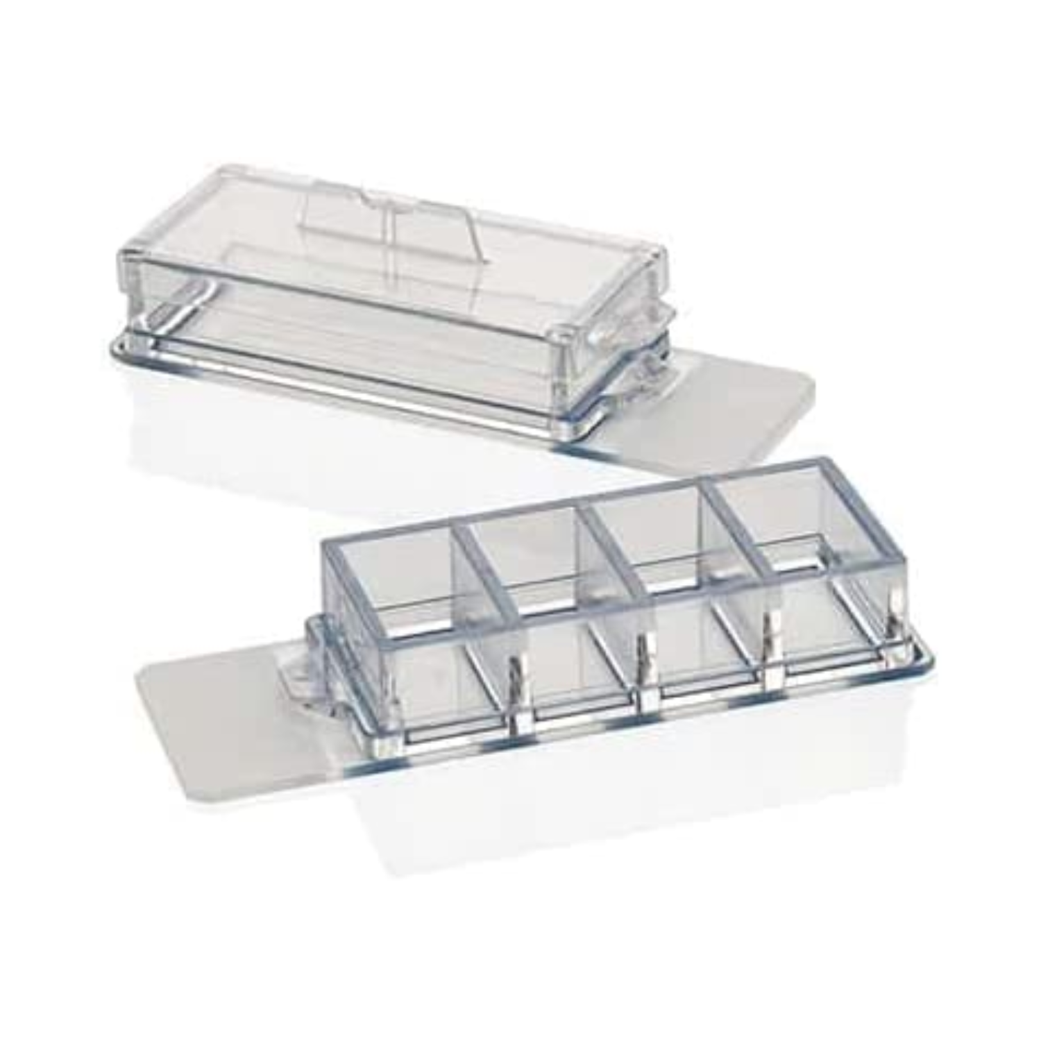 Sterile Clear Nunc Lab-Tek 4 Well Chamber Slide System – Vision ...